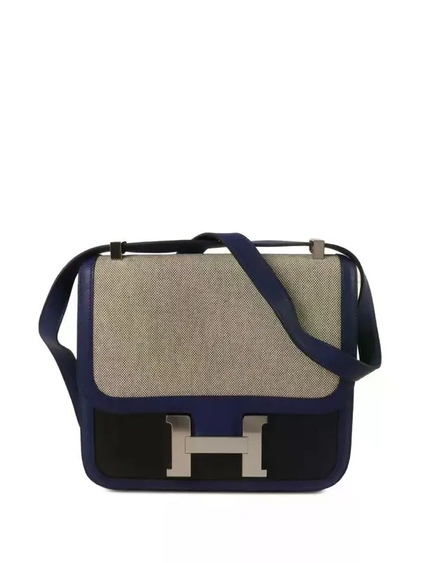 Hermès 24 Constance Shoulder Bag - Blue