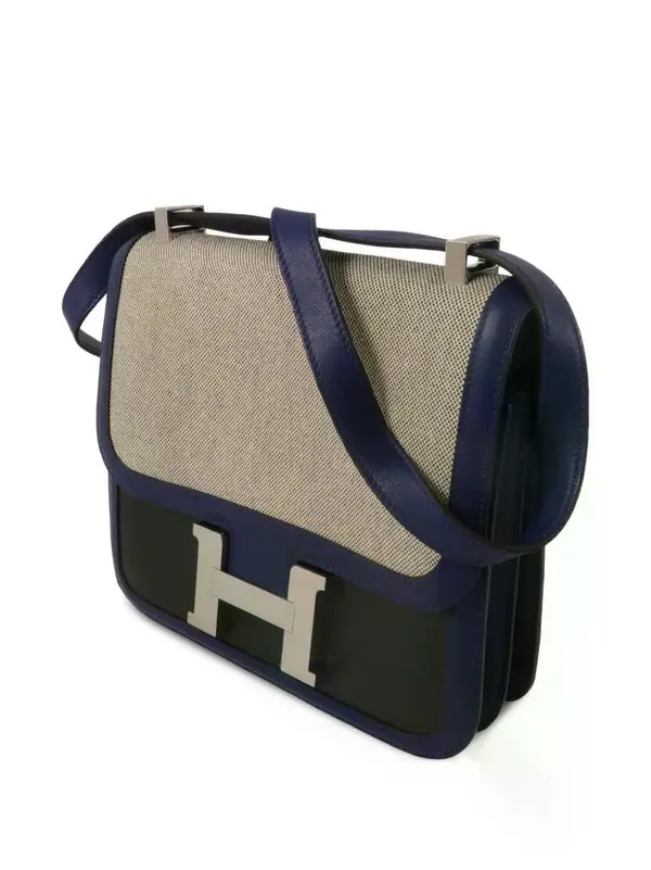 Hermès 24 Constance Shoulder Bag - Blue