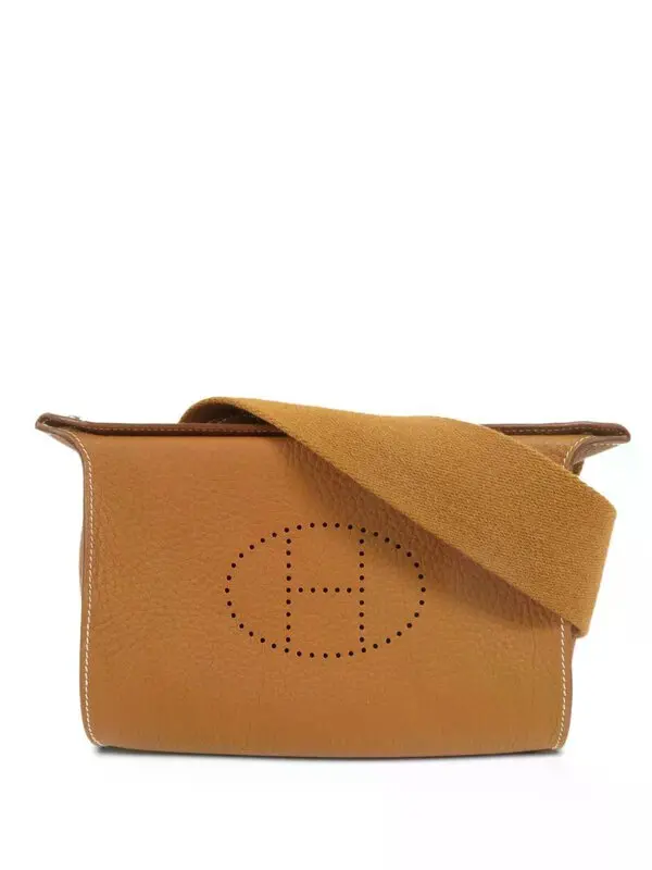 Hermès Videpoches Togo Messenger Bag - Neutrals