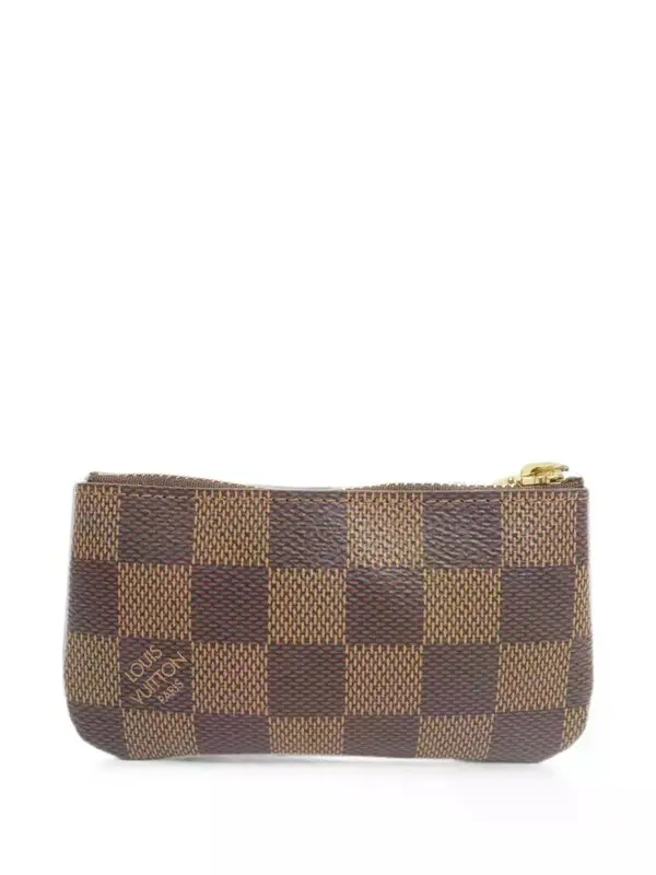 LOUIS VUITTON Damier Ebene Key Pouch