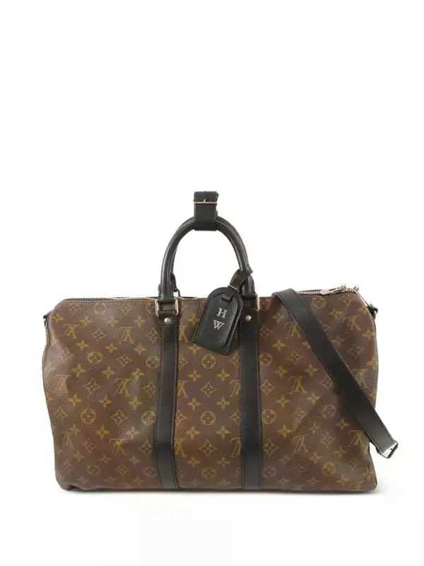 LOUIS VUITTON Monogram Keepall 45 Bandouliere - Brown
