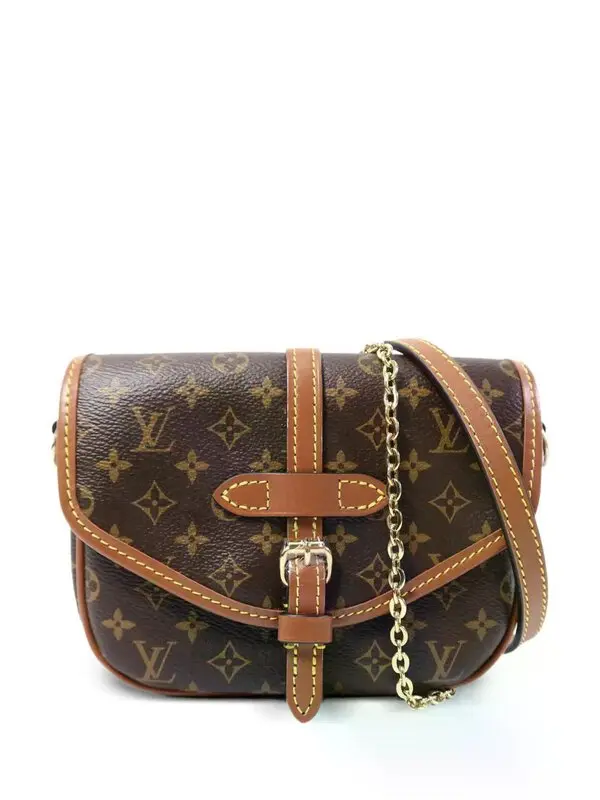 LOUIS VUITTON Solo Monogram Shoulder Bag - Brown