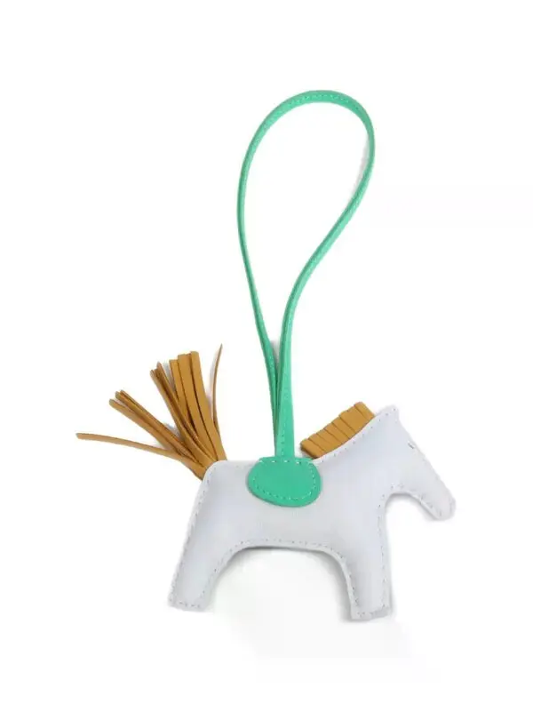 Hermès Pm Rodeo Bag Charm - Blue