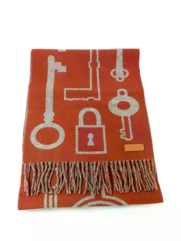 Hermès Casaque Porte-clefs Scarf