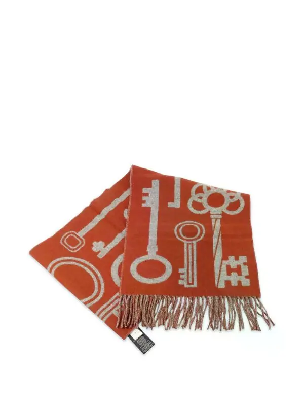 Hermès Casaque Porte-clefs Scarf