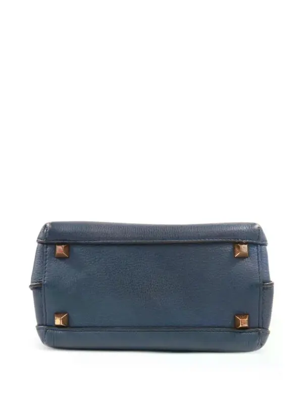 Mcm 2-way Leather Shoulder Bag