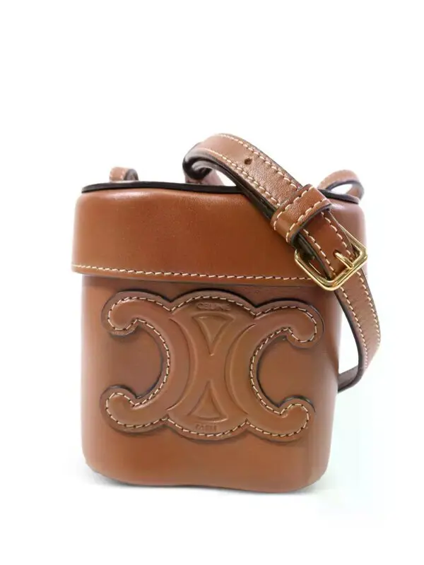 Celine Triomphe Shoulder Bag - Brown