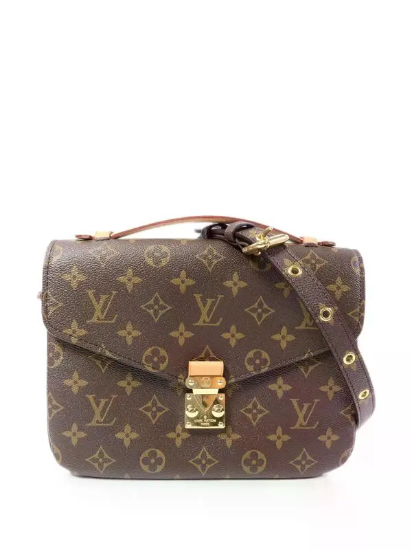 LOUIS VUITTON Monogram Canvas Pochette Metis Messenger Bag - Brown
