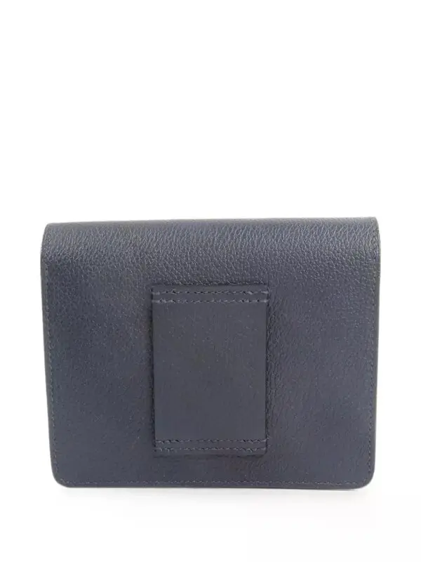Hermès Slim Roulis Wallet - Blue