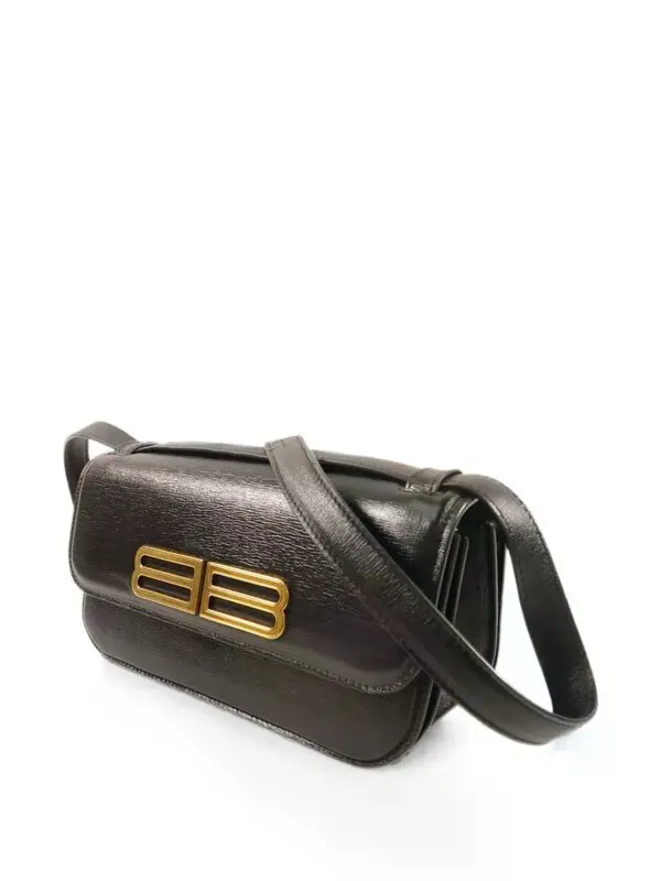 Balenciaga Leather Gossip Bb Shoulder Bag