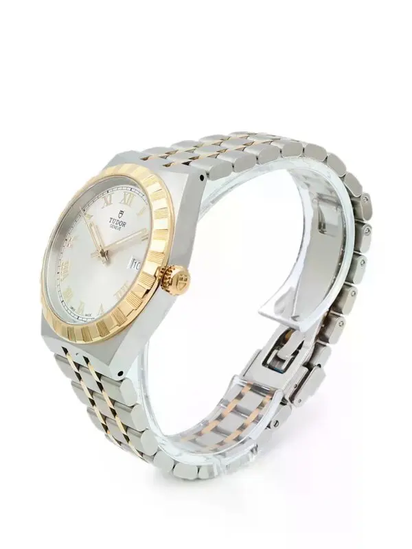 TUDOR Royal Automatic Watch With Stainless Steel And 18k Yellow Gold Case - Neutrals