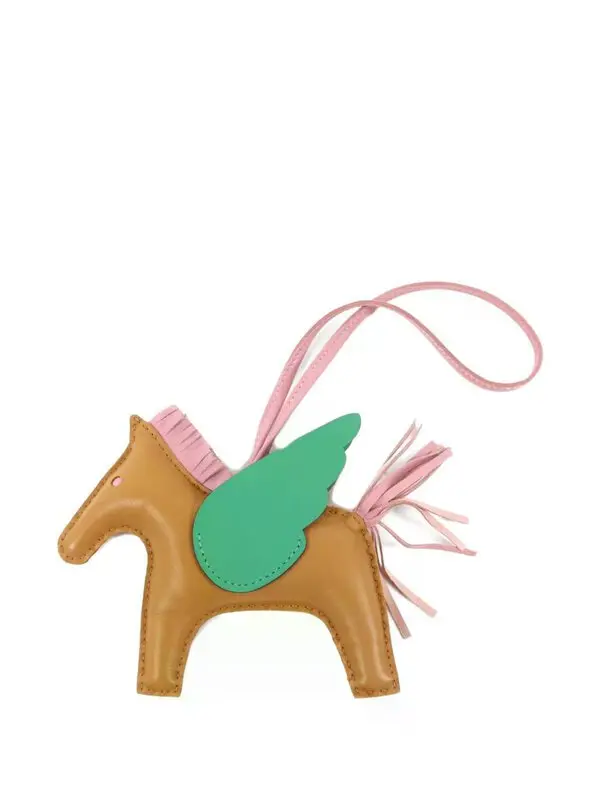 Hermès 2022 Mm Rodeo Pegasus Charm - Neutrals