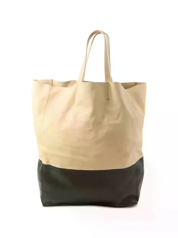 Celine Small Cabas Leather Tote Bag