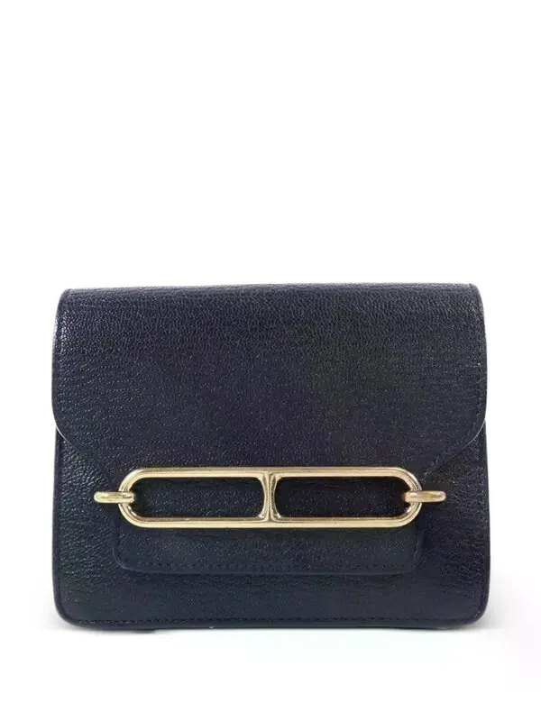 Hermès 2002 Roulis Slim Wallet - Black