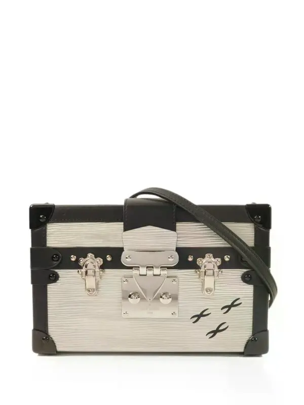 LOUIS VUITTON Petite Malle Shoulder Bag - Grey