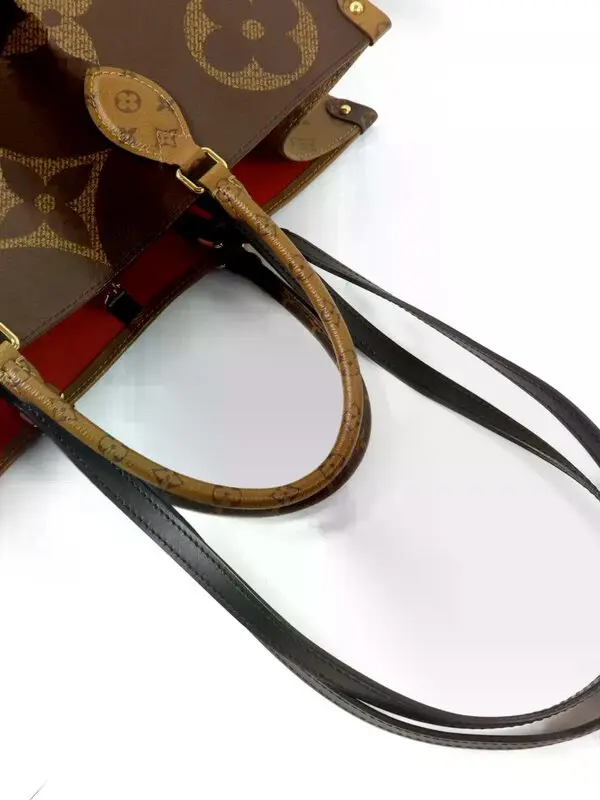 LOUIS VUITTON On The Go Gm Tote Bag - Brown