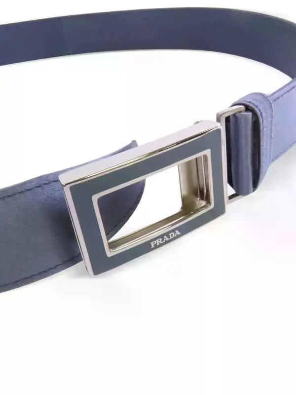 Prada Lady Logo-plaque Belt