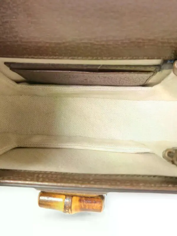 Gucci Bamboo 1947 Gg Supreme Shoulder Bag