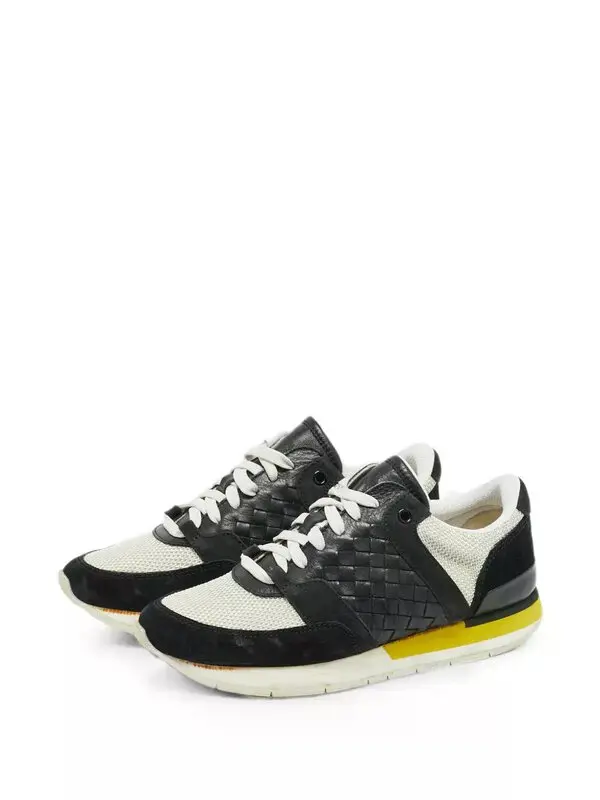 Bottega Veneta Intrecciato Suede Sneakers