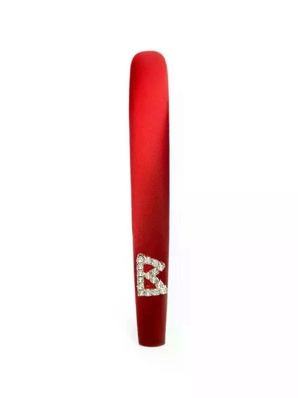 Ruslan Baginskiy Crystal Embellished Headband - Red