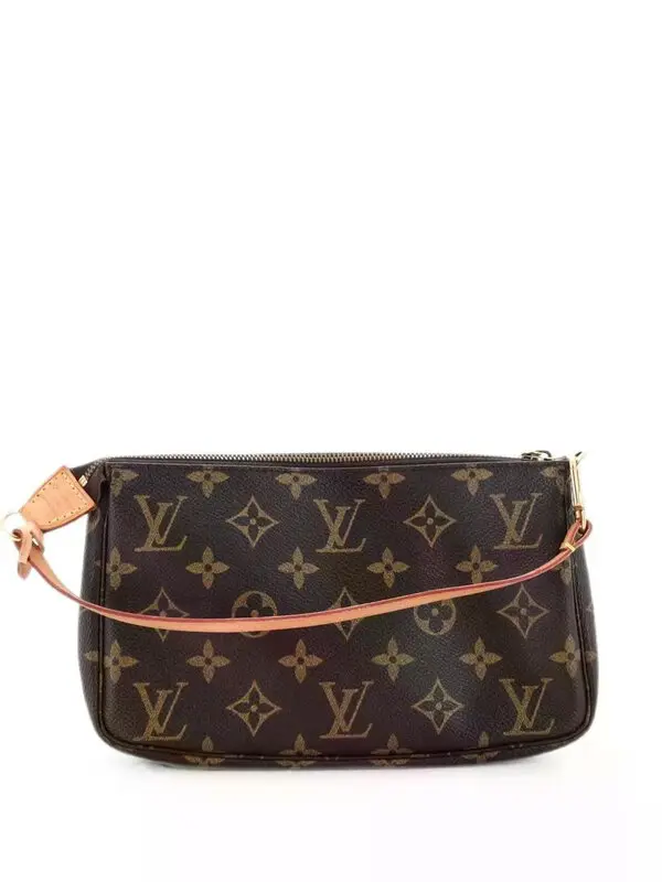 LOUIS VUITTON Pochette Accessoires Monogram Canvas Clutch Bag