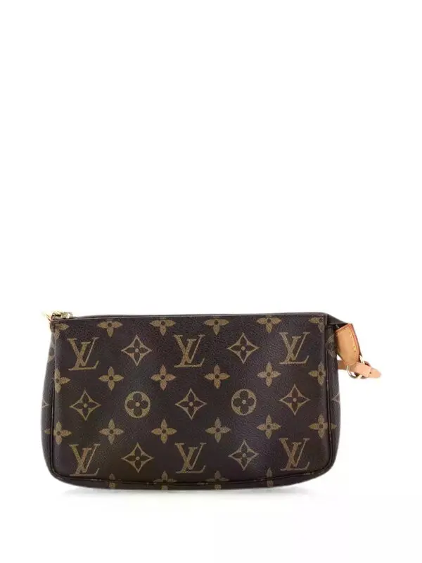 LOUIS VUITTON Pochette Accessoires Monogram Canvas Clutch Bag