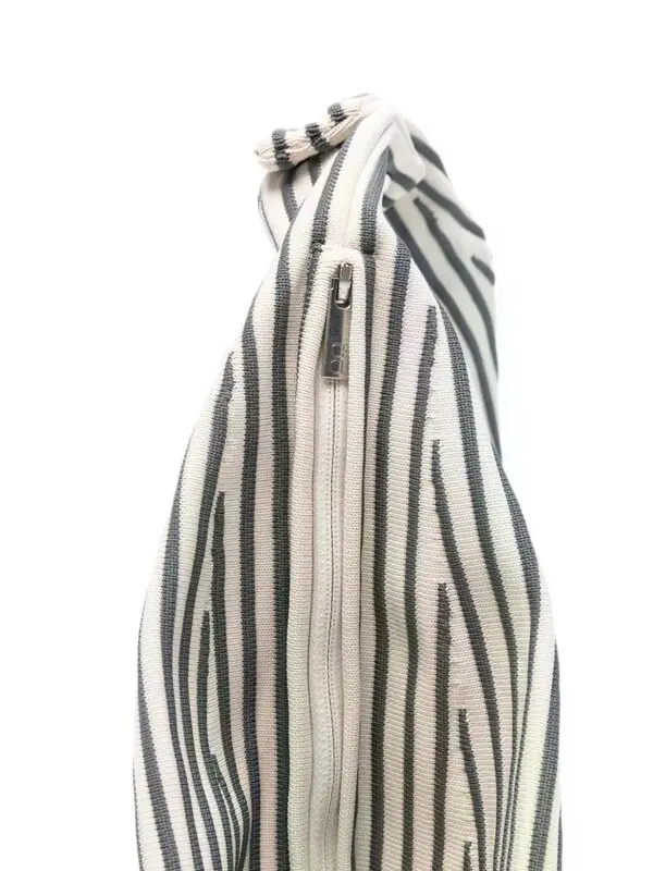 CFCL Dayfuku Pleated Striped Tote Bag - Neutrals