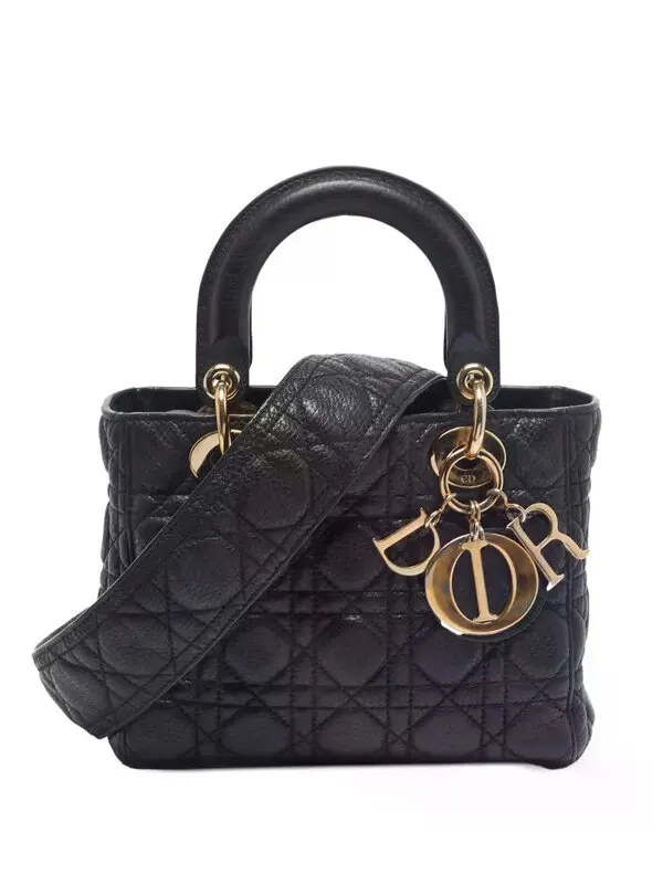 Dior Lady Tote Bag - Black