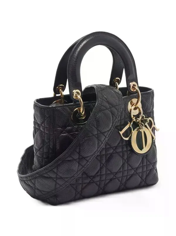 Dior Lady Tote Bag - Black
