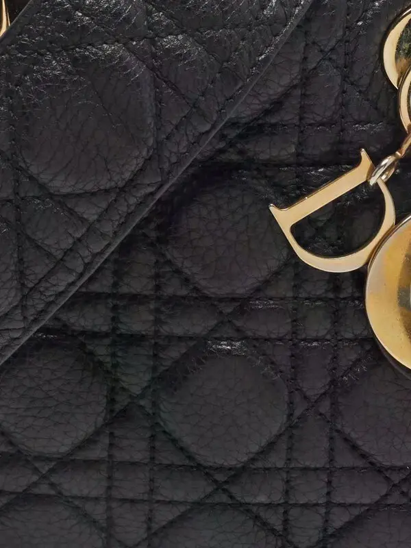 Dior Lady Tote Bag - Black