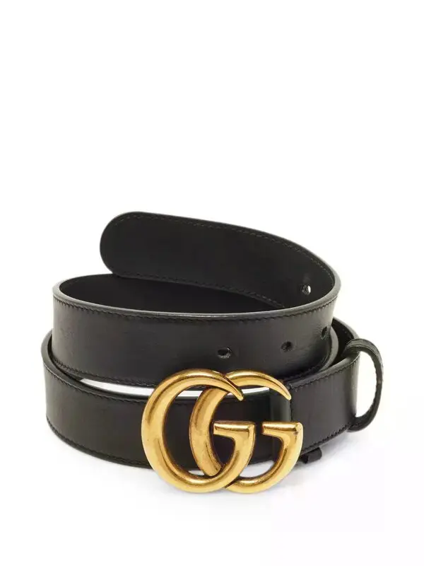 Gucci Gg Marmont Belt - Black