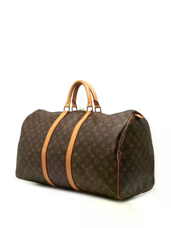 LOUIS VUITTON Keepall 55 Monogram Travel Bag