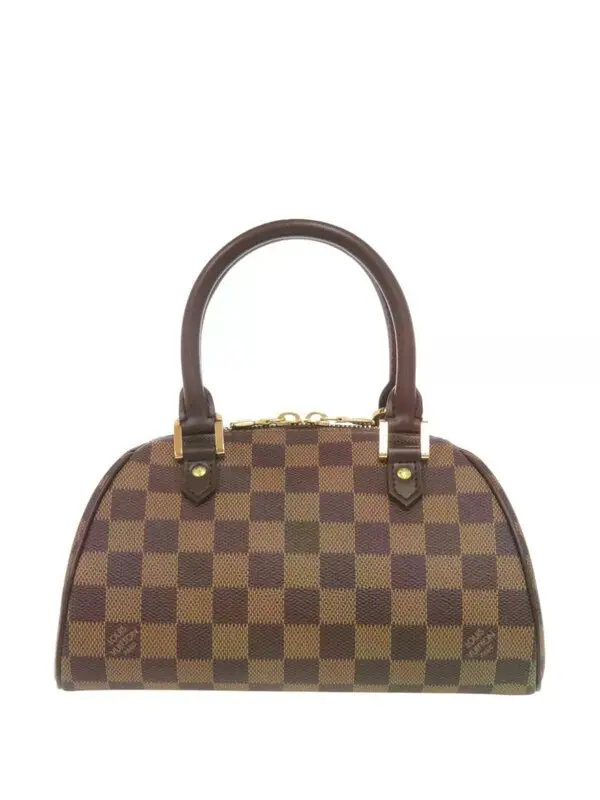 LOUIS VUITTON Damier Ebene Mini Ribera Handbag