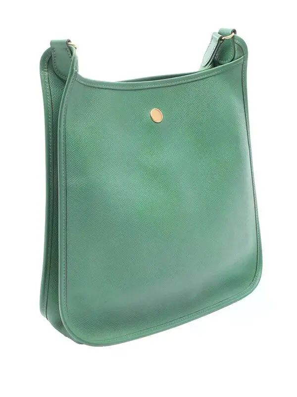 Hermès 1997 Courchevel Vespa Pm Crossbody Bag - Green