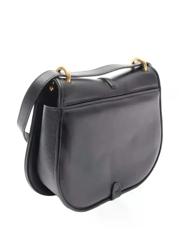 Fendi Medium Leather C'mon Bag - Black