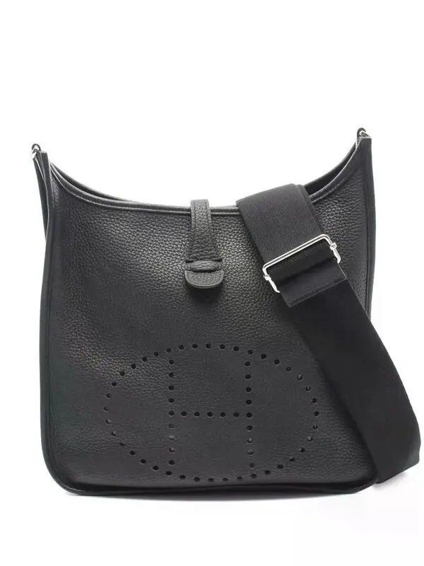 Hermès Evelyne Iii 29 Clemence Crossbody Bag - Black