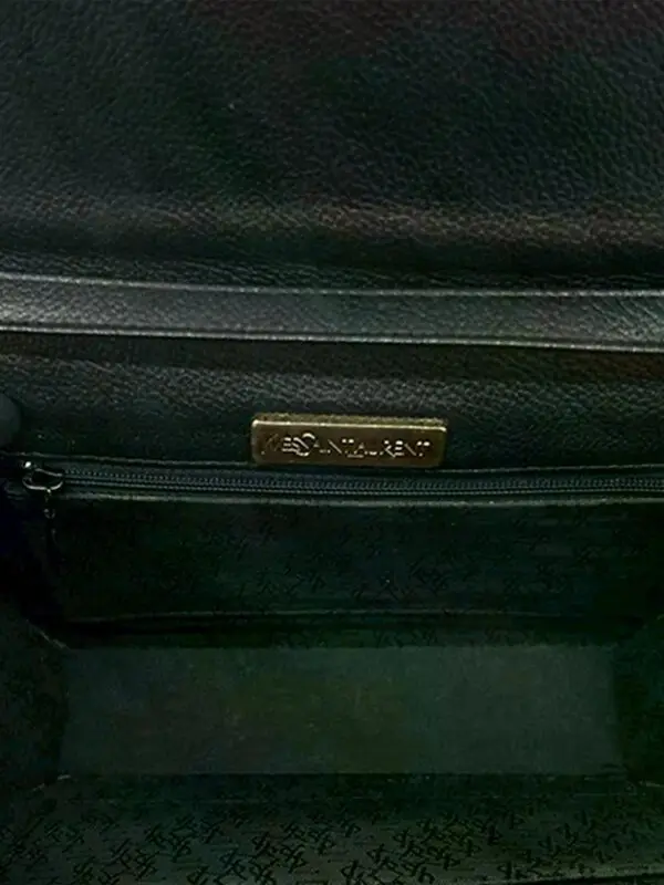 Saint Laurent 1980-1990 Calf Leather Crossbody Bag