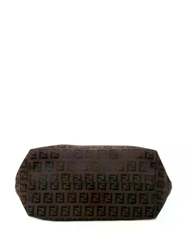 Fendi Zucchino Canvas Handbag