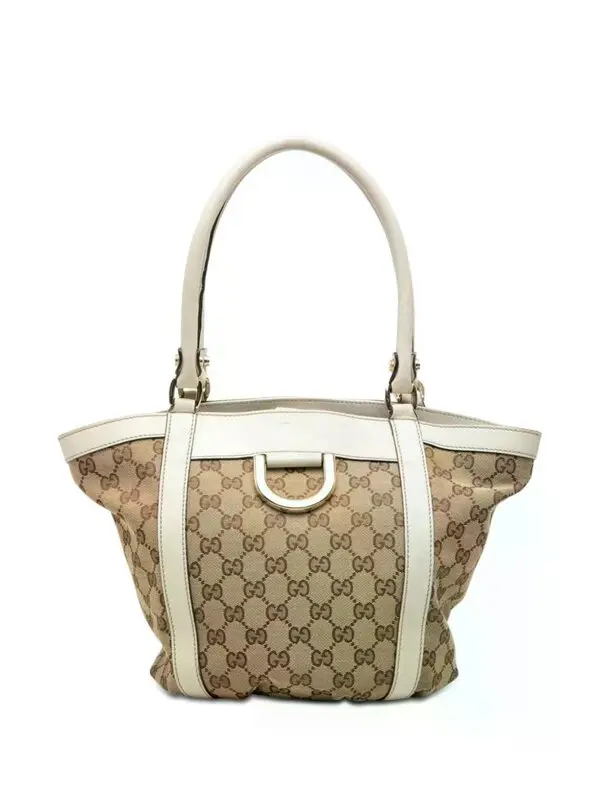 Gucci Gg Canvas Abbey D-ring Handbag