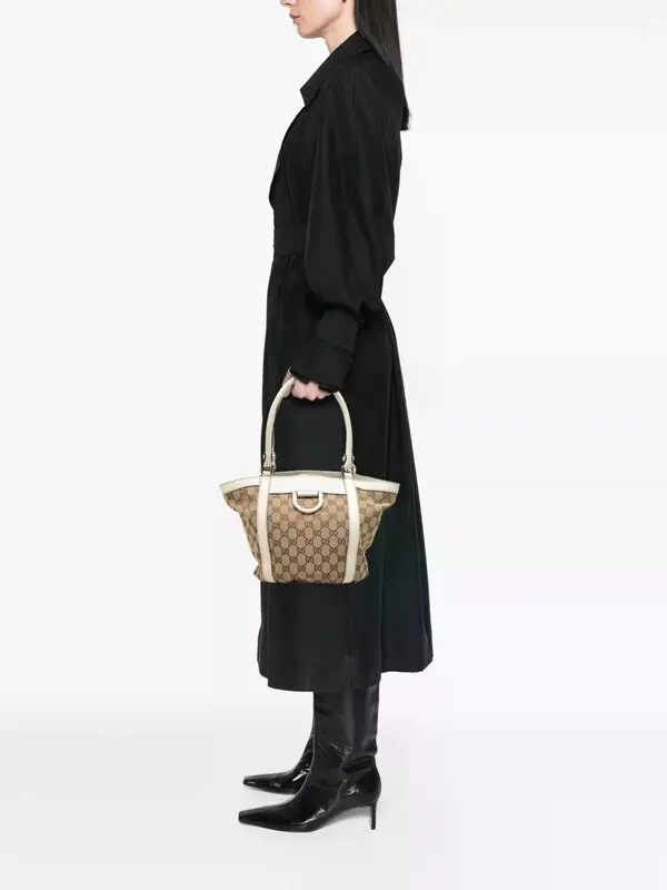 Gucci Gg Canvas Abbey D-ring Handbag
