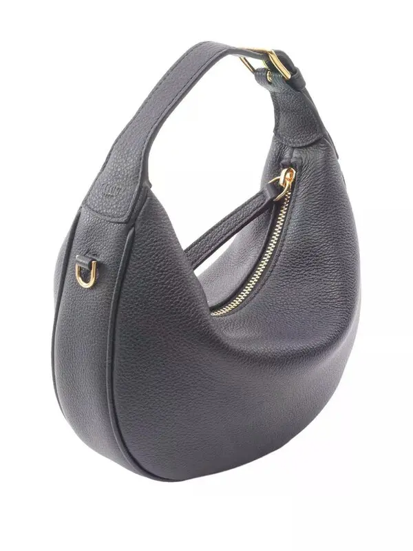Celine Leather Satchel - Black