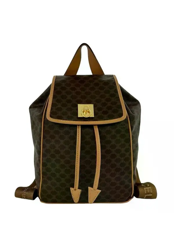 Celine Macadam Drawstring Backpack