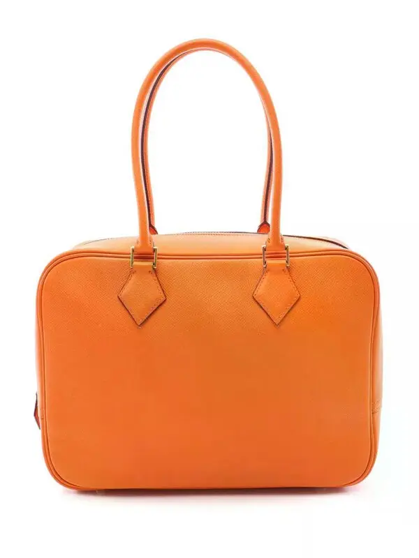 Hermès Epsom Plume Elan 28 Handbag - Orange