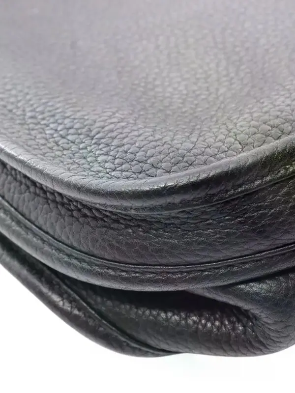 Hermès Clemence Evelyne Iii Gm Bag - Black