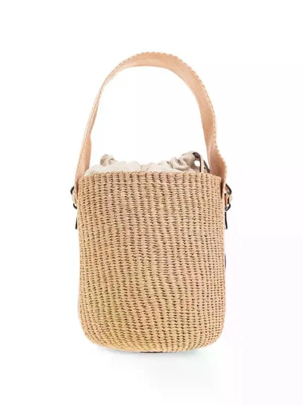 Chloé Small Horse Medal Bucket Bag - Neutrals
