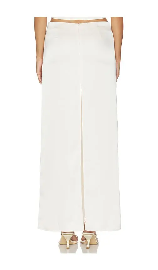 Lioness Front Row Maxi Skirt - Cream