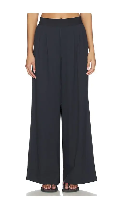 Beyond Yoga Exposed Elastic Trousers - Black