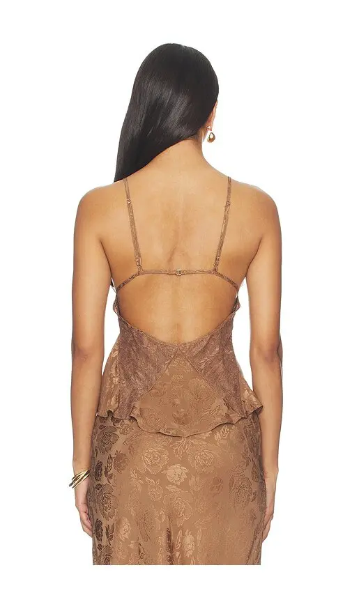 Ronny Kobo Danielle Jacquard Camisole Top