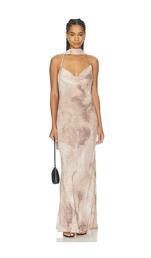 AFRM Cheryl Dress In . Also - Brown