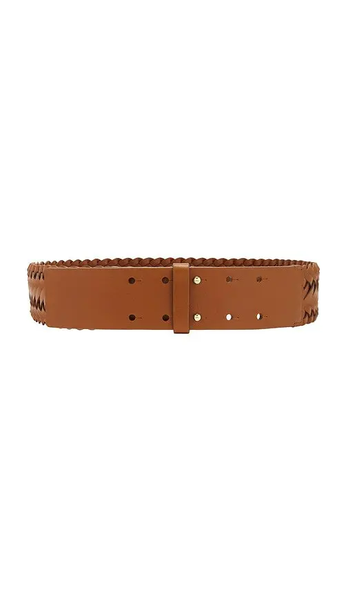 FAVORITE DAUGHTER The Woven Waist Belt In . Also - Tan